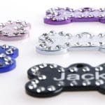 Crystal Bone | Swarovski Crystal Pet ID Tag – PetANtastic