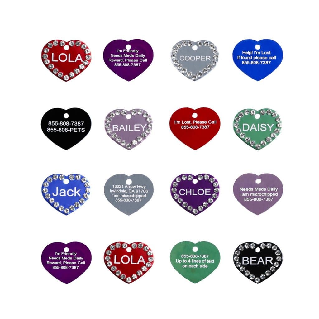 Swarovski Crystal Tags – PetANtastic